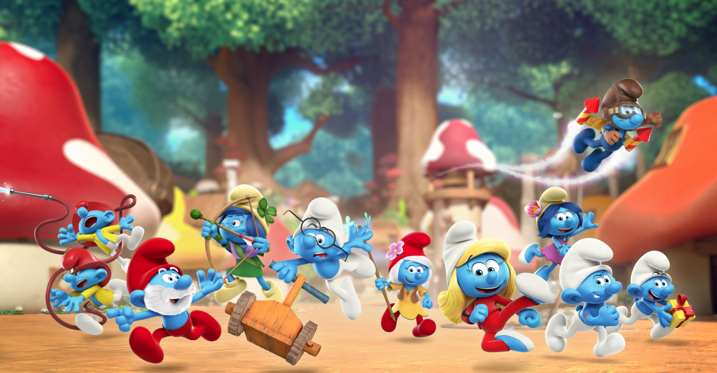 The Smurfs - Ellipse Animation
