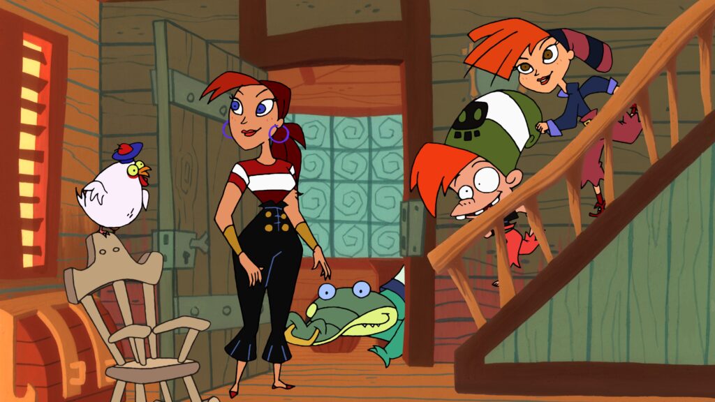 Pirate Family - Ellipse Animation