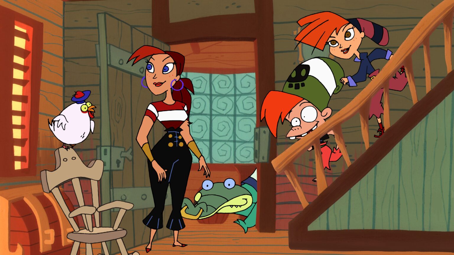 Pirate Family - Ellipse Animation