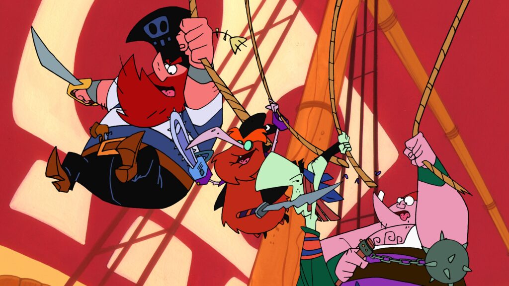 Pirate Family - Ellipse Animation