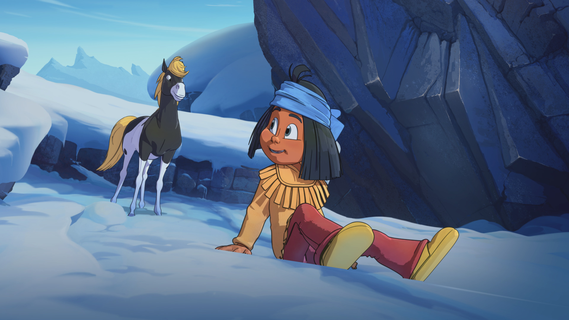 Yakari, A Spectacular Journey - Ellipse Animation